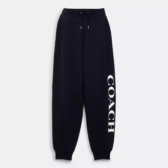 Coach | Pants & Jumpsuits | Coach Navy Blue Essential Joggers | Poshmark